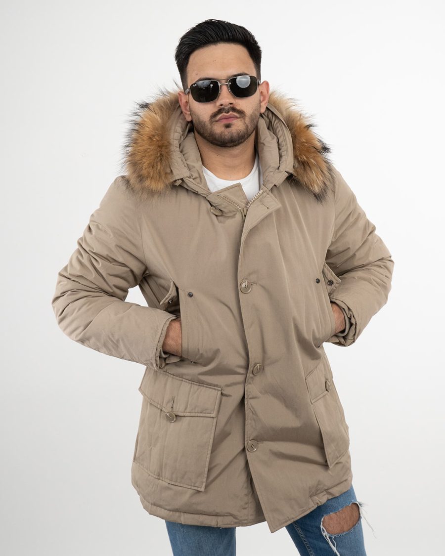 Muška zimska jakna – Sportska i Casual – FL-109 – Bež