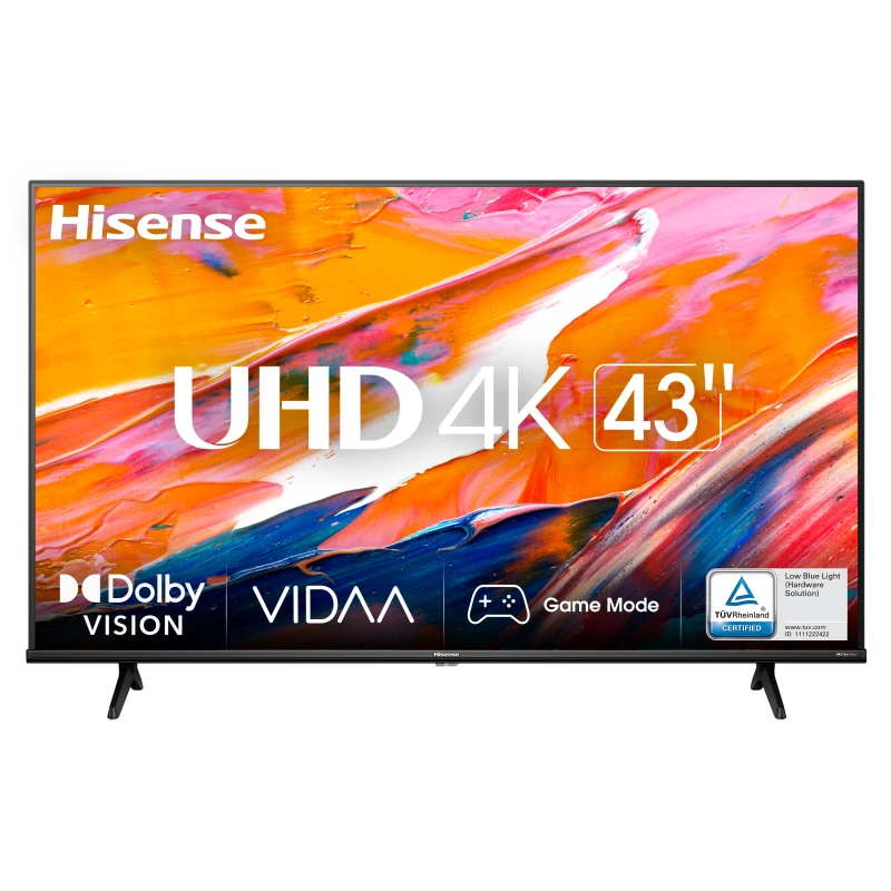 Hisense 43A6K Smart TV 43" 4K Ultra HD DVB-T2