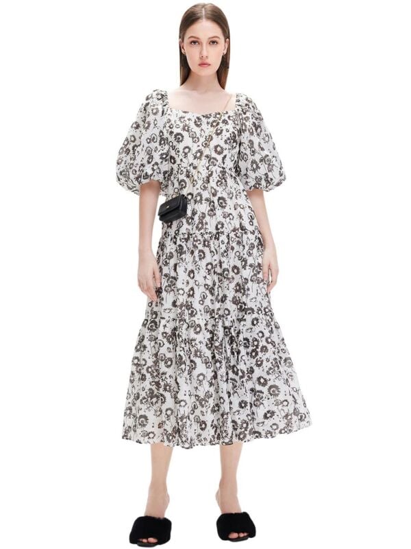 Miss Sixty - Midi haljina sa cvetnim printom
