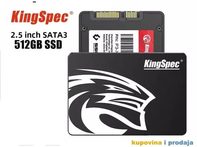 NOVO - KingSpec SSD Drive HDD 2.5 Hard Disk 512GB HD SATA