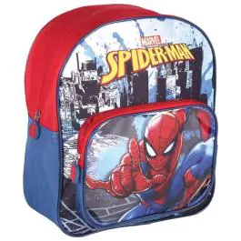 Ranac predškolski sa džepom Spiderman Cerda 2100004028 crveno-plavi