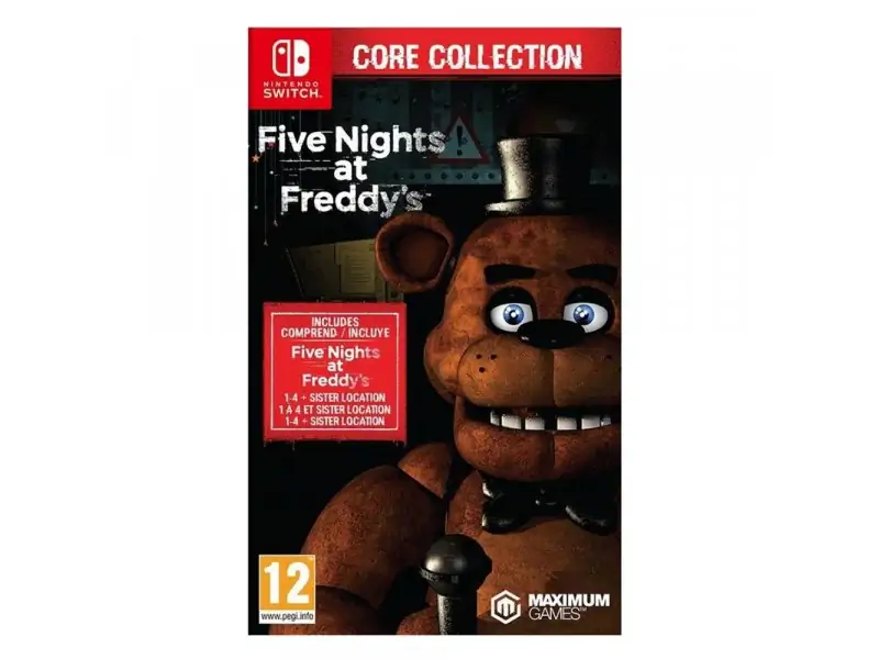 MAXIMUM GAMES SWITCH FIVE NIGHTS AT FREDDY’S – CORE COLLECTION