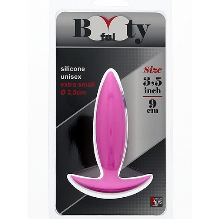 Bootyfull anal plug xtra small pink