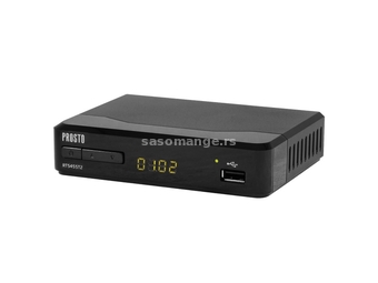 Digitalni DVB-T2 HDR H.265 risiver Prosto RT5455T2