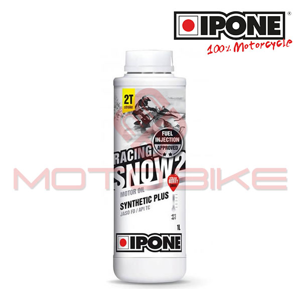 IPONE sintetičko ulje za motorne sanke sa mirisom JAGODE 2T Snow 2 racing 1L