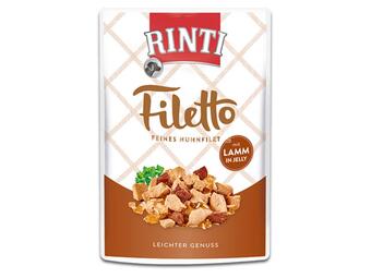 Rinti Filetto Adult - Piletina i jagnjetina u želeu 100g