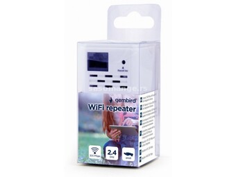 WNP-RP300-03 Gembird WiFi ripiter/ruter 300Mbps, 2x3dBi, RF pwr