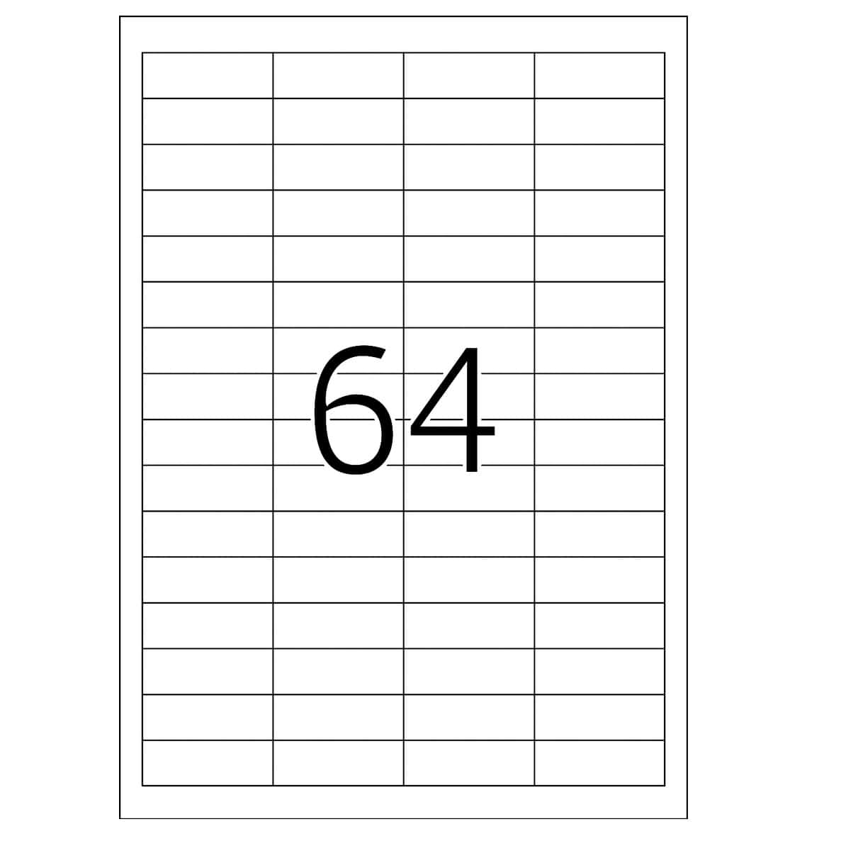 Etikete Mistick 48.5×16.9 (64) (Mistick)