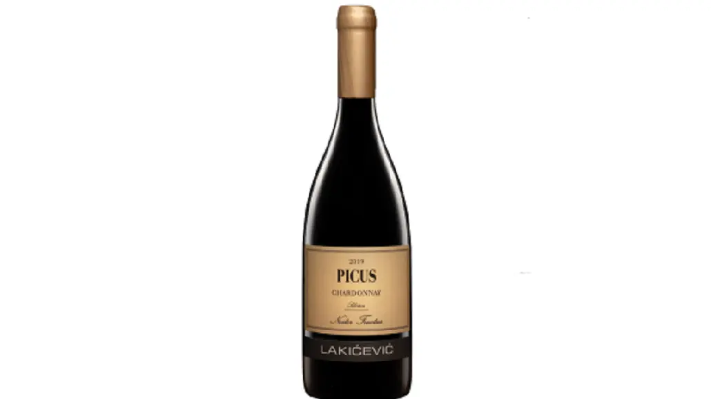 LAKIČEVIĆ Picus Chardonnay barriq belo vino 0.75l