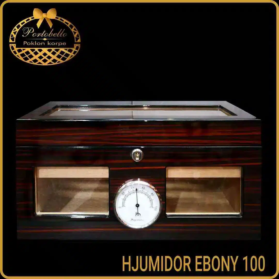 Hjumidor Ebony 100 cigara