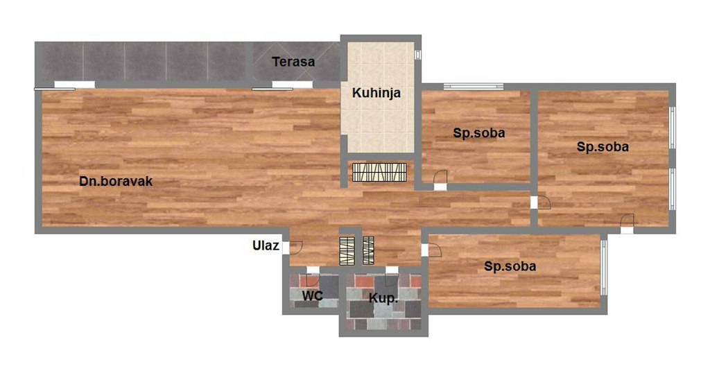 Predstavljamo Vam četvorosoban stan površine 87m² na Limanu 3.