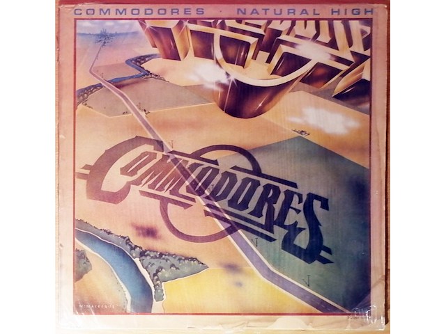 LP COMMODORES - Natural High (1978) Italy, VG/M