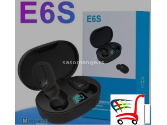 BLUETOOTH slušalice E6S - BLUETOOTH slušalice E6S