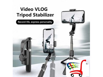 Selfi Štap sa Stabilizatorom, Tripod, odlično za videe - Selfi Štap sa Stabilizatorom, Tripod, od...