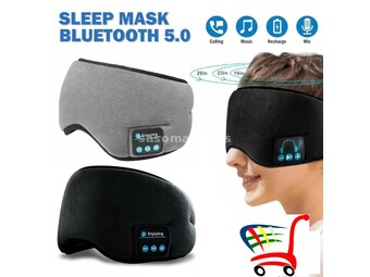 Maska za spavanje sa zvucnikom Bluetooth Maska slusalice - Maska za spavanje sa zvucnikom Bluetoo...
