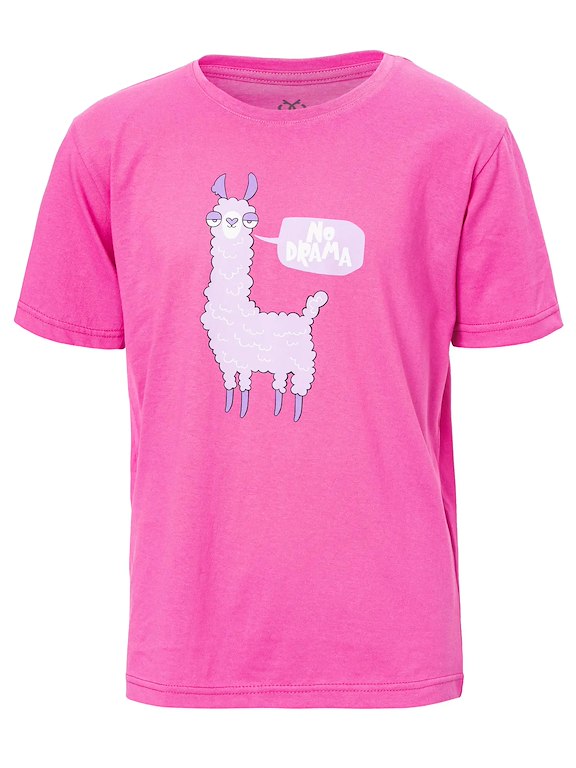BRILLE Majica za devojčice Lamma roze