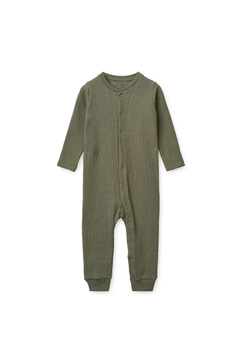 Liewood pidžama jednodelna Birk, Faune green