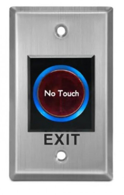 Gembird SMART-TASTER-EF-CS70A touchless switch stainless steel Infrared sensor exit button for door
