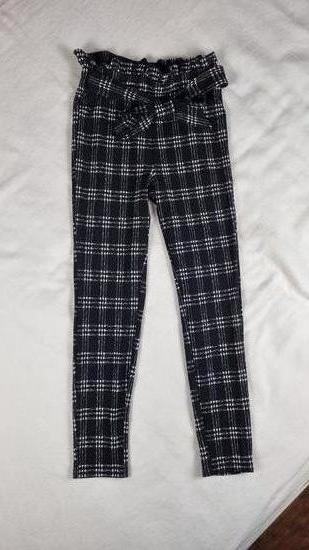 NOVE Shein paperbag extra duboke pantalone