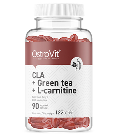 CLA + Green Tea + L-Carnitine - 90 kapsula