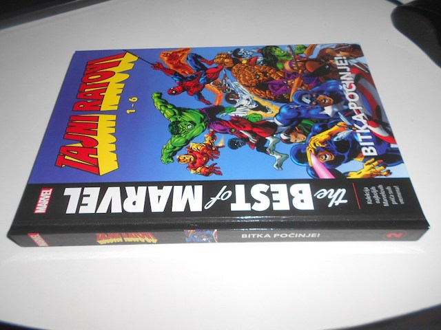 tajni ratovi 1-2 the best of marvel