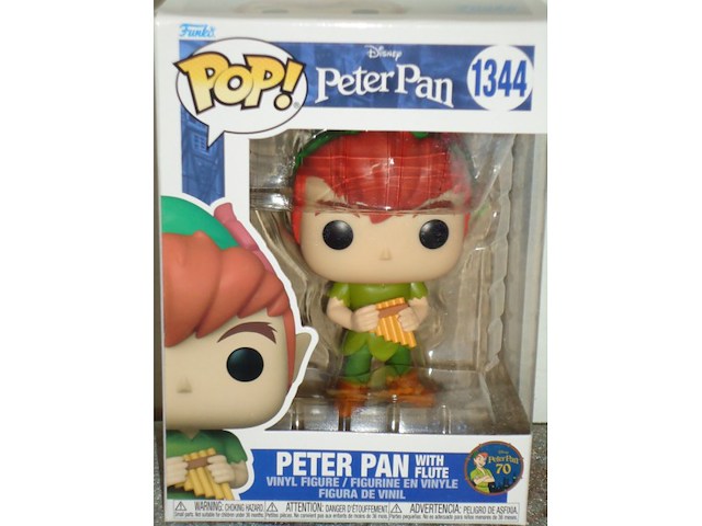 Funko POP! Disney: Peter Pan - Peter Pan with Flute