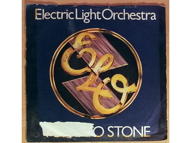 SP ELO - Turn To Stone / Across The Border (`78) VG-/G+