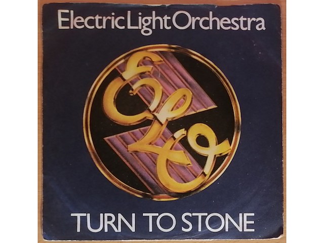 SP ELO - Turn To Stone / Across The Border (1978) VG