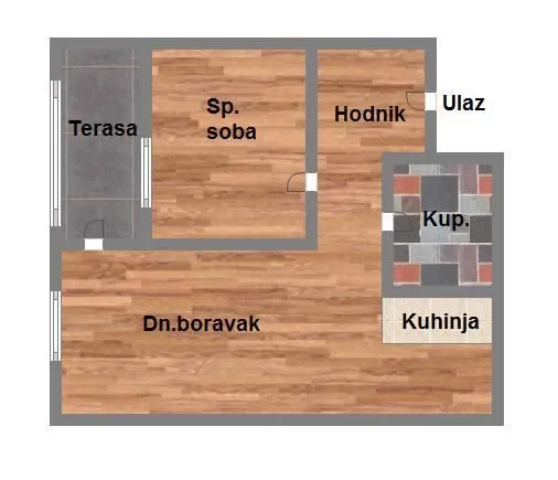 Prodaja, stan, 42m2, Telep, Novi Sad, Novi Sad