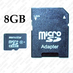 microSD - TransFlash 8GB MemoStar - Class 10