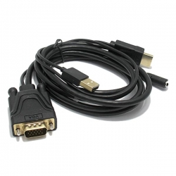 HDMI kabal na VGA + audio