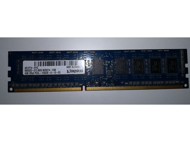 RAM memorija Kingston 4GB DDR3