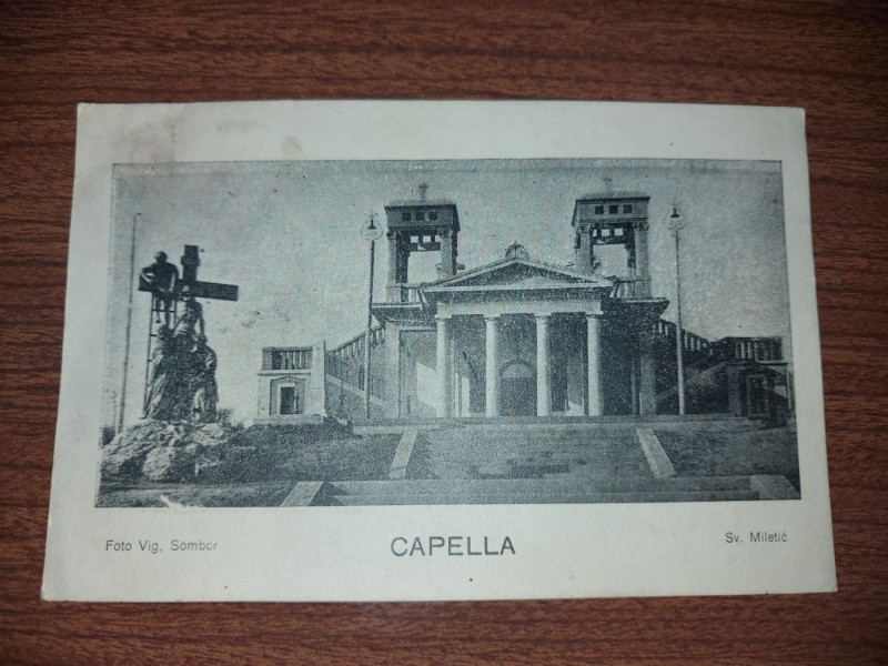 Stara razglednica Capella Sombor 1928