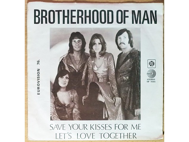 SP BROTHERHOOD OF MAN - Save Your Kisses (1976) 1. pres