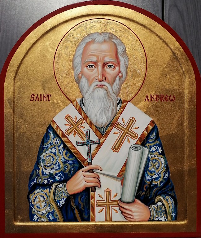 Ikona Sveti Apostol Andrej-dimenzije 50x40cm