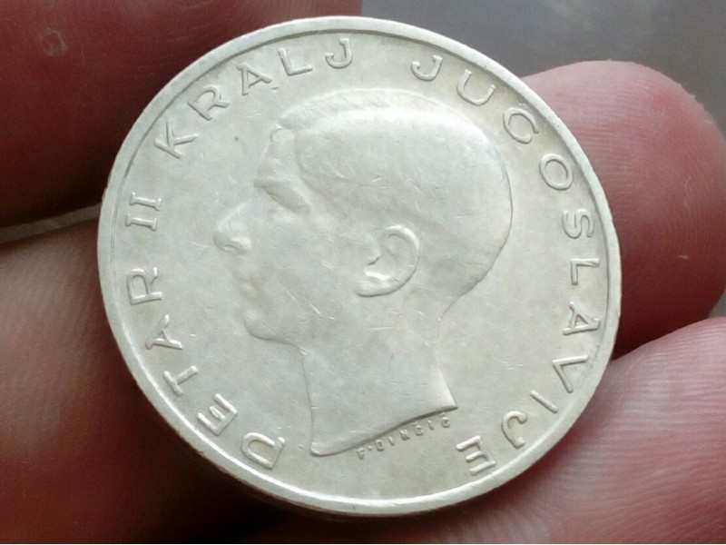 Kraljevina Jugoslavija, 20 dinara 1938