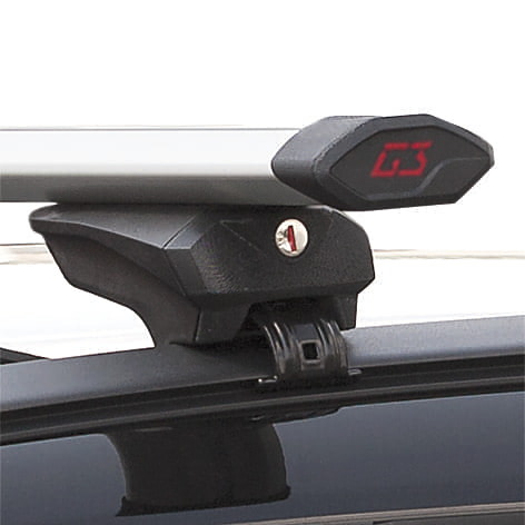 Krovni nosaci Seat Ibiza ST (sa uzduznim sinama) 5v (2010-), alu sipke – G3 Clop.Airflow Alu 110