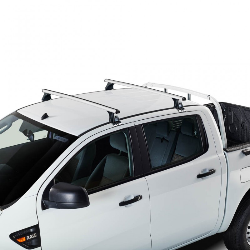 Krovni nosači Toyota Hilux, double cab (VII) (2005-2016), alu šipke – Cruz Oplus AT