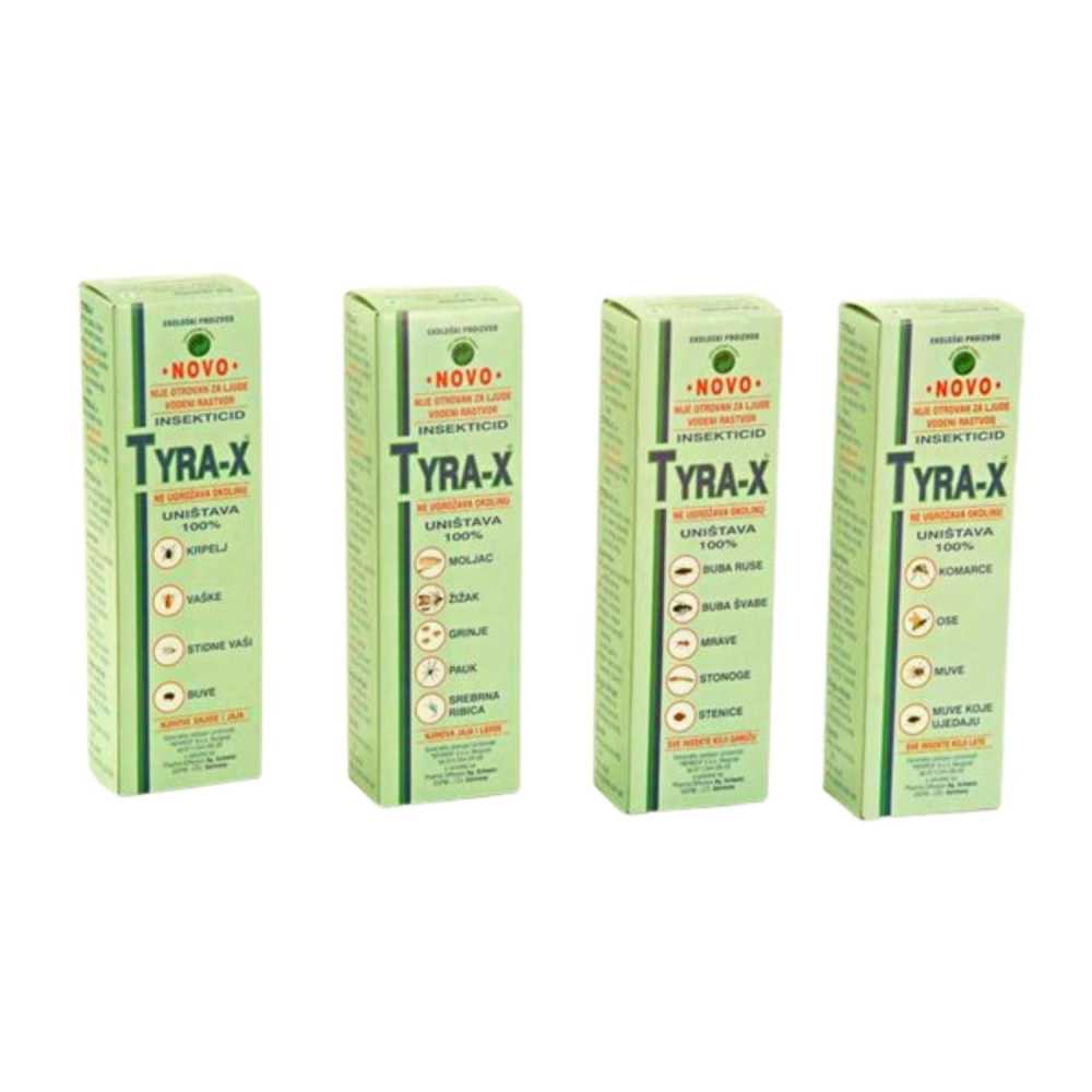 Tyra-X4 sprej protiv komaraca, osa, muva 90ml