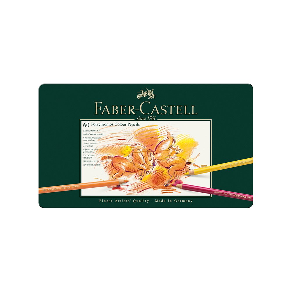 Drvene bojice Faber Castell Polychromos 1/60 110060 metalna kutija