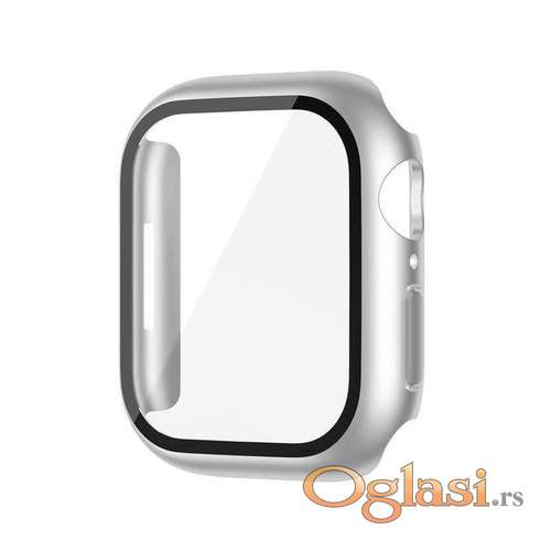 Sivo zastitno kuciste i zastitno staklo za Apple Watch Ultra 49mm