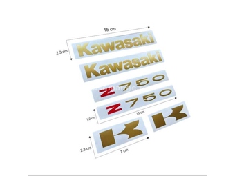 Kawasaki Z750 Komplet nalepnice - Nalepnice za motore - 2155