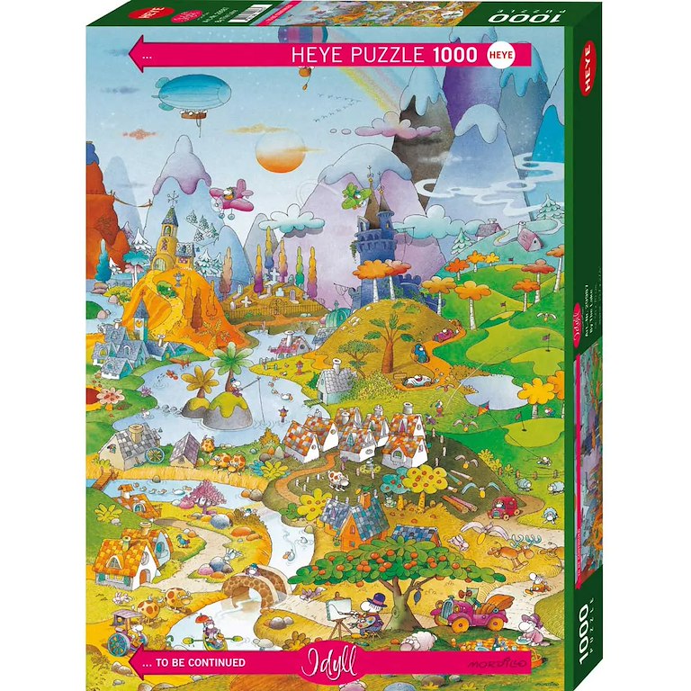 HEYE Puzzle 1000 delova Guillermo Mordillo By The Lake 29987