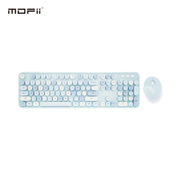 MOFII WL SWEET RETRO set tastatura i miš u PLAVOJ boji