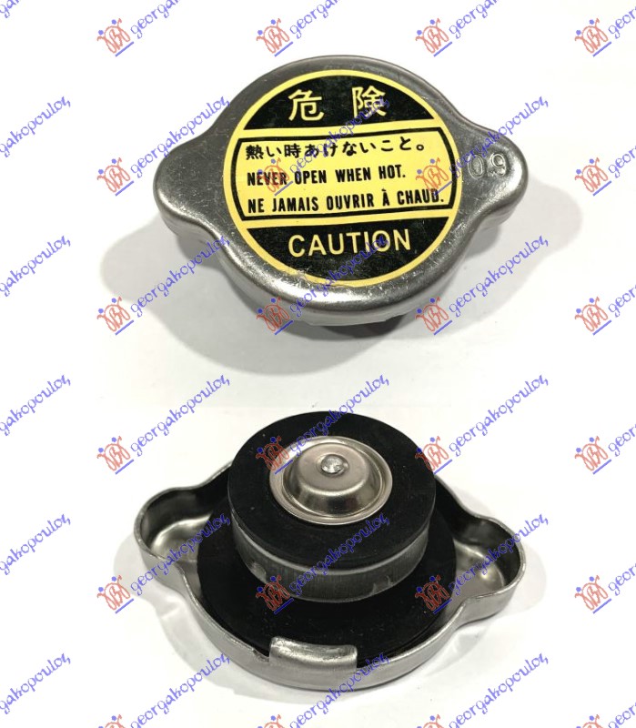 POKLOPAC HLADNJAKA (0.9bar) NISSAN JUKE (2010-2015) (OEM: 16401-71010, 16401-87401, 16401-87710)