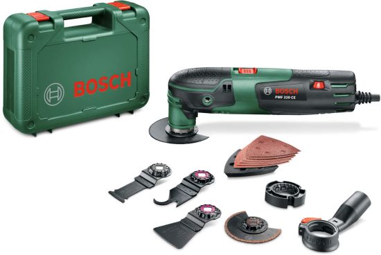 Višenamenski alat Bosch PMF 220 CE - Renovator + set alata (0603102001)