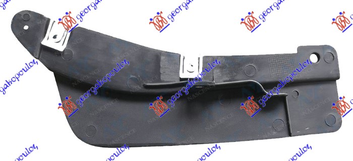 ZASTITA OD BLATA (ZAVESICA) PREDNJA Desna str. AUDI Q7 (2015-2019) (OEM: 4M0807548D)
