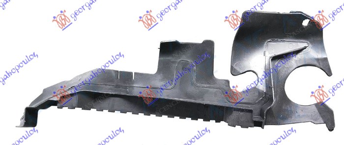 NOSAC HLADNJAK PLASTICNI VERT. (2.0 TFSI/TDI) Desna str. AUDI A6 (2008-2010) (OEM: 4F0121284AR)