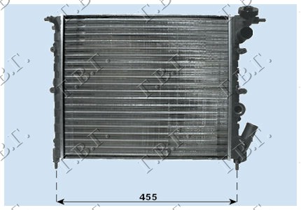 HLADNJAK MOTORA 1.2 – 1.4cc 8V (39×38)OTVOR.SISTEM RENAULT CLIO (1994-1995) (OEM: 7700805486)