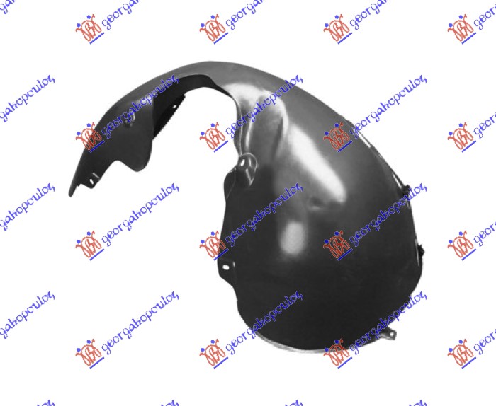 POTKRILO Leva str. VW UP (2016-2019) (OEM: 1S0809961, 1S0809961F)